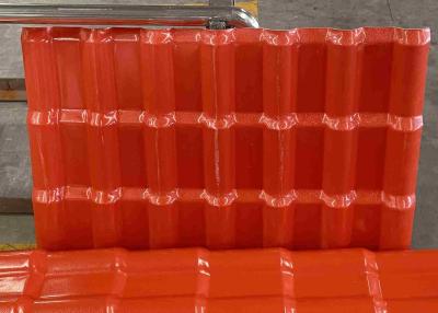 China 2.5mm Heat Insulation Spanish Roof Tiles Waterproof Residential House Roof Sheets for sale