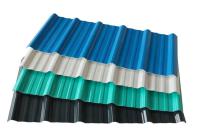 China Heat Insulation PVC UPVC Roof Tiles Fast Installation For Parking Cover Carport for sale