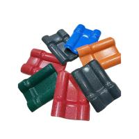 China Fire Proof PVC Synthetic Resin Roof Tile 1050mm Width For Factory Balcony for sale