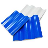 China 1130mm 930mm PVC Corrugated Roof Sheet For School Playground for sale