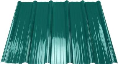 China Heat Insulation decorative wave PVC APVC Roofing Tiles For sheds farm market for sale