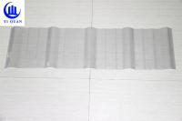 China Plastic Transparent Tiles Clear Polycarbonate Roofing Greenhouse Tiles for sale
