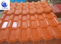 China Easy to install ASA resin roof tiles color durable tiles impact resistance sheets for sale