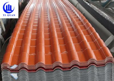 China Light Weight Asa Pvc Roof Sheet 2.5mm Thickness For Residential for sale