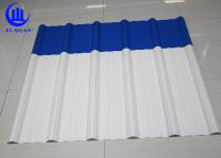 China Anti Corrosion PVC Roof Tiles 2.0mm Weather Resistance Fire Resistance for sale