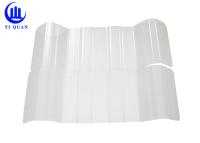 China Skylight PVC Colorful Transparent Roofing Sheets For Garden Villa School for sale