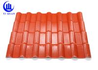 China Waterproof Multi Colors ASA Synthetic Resin Roof Tile For Warehouse Bus Station for sale