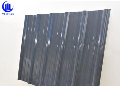 China 1130mm Multi Layer Corrugated Plastic Spanish Roof Tile For Garages Pergolas Factory for sale