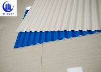 China Anti Corrosion PVC Roof Tiles Heat Insulation 219mm Pitch Tile Sheet for sale