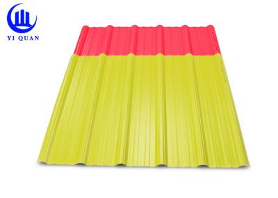 China Water Resistant Heat Insulation PVC Roof Tiles For Veranda Building Projects for sale