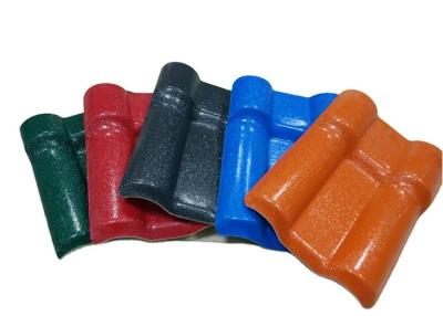 China Customized ASA Synthetic Resin Roof Tile 2.5mm Thickness Easy To Install for sale