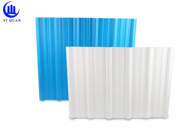 China Light Weight Multilayer PVC UPVC Plastic Roof Tiles For Steel Factory for sale
