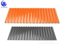 China B1 Grade 1.0mm Thickness Plastic Roof Tiles Environmentally Friendly For Buildings for sale