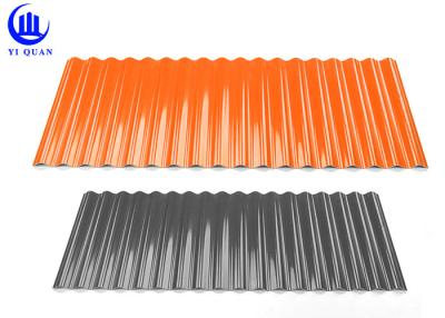 China B1 Grade 1.0mm Thickness Plastic Roof Tiles Environmentally Friendly For Buildings for sale