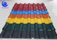 China Fireproof ASA Synthetic Resin Spanish Roof Sheet For Construction Building for sale
