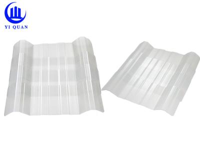China FRP Transparent Roofing Sheets For Greenhouse Anti Static UV Resistance for sale