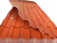 China 960mm Fireproof ASA Synthetic Resin Roof Sheet For Villa Patio Gazebo for sale