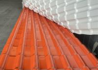 China Color Lasting Resin Roof Tiles Environment Friendly ASA Roofing Sheet for sale