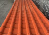 China Long Lifespan Synthetic Resin Roof Tile For Villa Weather Resistance for sale