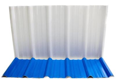 China Heat Insulation UPVC Roofing Sheet For Factory Workshop Ceiling Fast Installation for sale