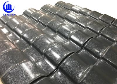 China Waterproof Colorful ASA Resin Corrugated Roofing Sheets For Farm Market Shed for sale