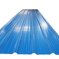 China Corrugated Wave PVC Plastic Roofing Sheet 1.5mm For Factory Wall Cladding for sale