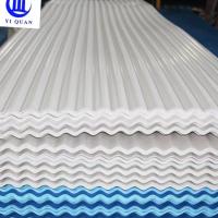 China Anti Corossive PVC UPVC APVC Plastic Roof Tiles 3.0mm For House Buildings for sale