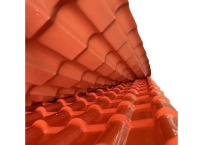 China Anti Corrosion Fireproof ASA PVC Synthetic Resin Roof Shingles For Buildings for sale