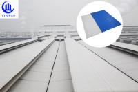 China Easy Fast Installation PVC UPVC Plastic Roof Tiles For Wall Cladding Villa Warehouse for sale