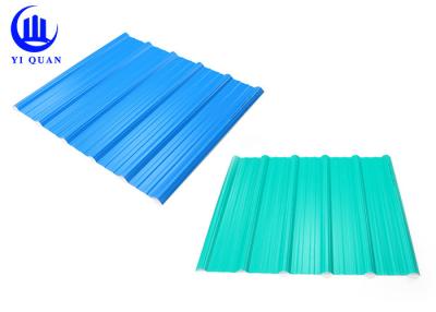 China Fire Retardant UPVC PVC Coated Roof Tiles For Freight Yard Garages for sale