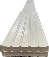 China 2.0mm Waterproof PVC APVC plastic roofing sheet for farm plant channel for sale