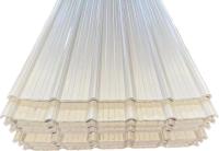 China Heat Insulation Anti Corrosion PVC Plastic Roofing Sheet For Carport Factory for sale