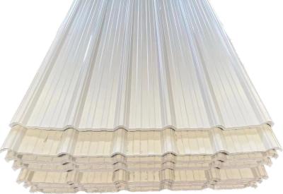 China Heat Insulation Anti Corrosion PVC Plastic Roofing Sheet For Carport Factory for sale