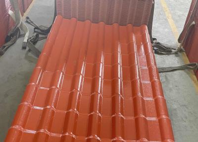 China Color Lasting Synthetic Resin Roof Tile ASA Synthetic Weather Resistance for sale