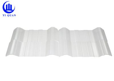 China Anti UV Light Weight Transparent Roofing Sheets Transulent PC PVC Skylight Roof Tile For Corridor Balcony for sale