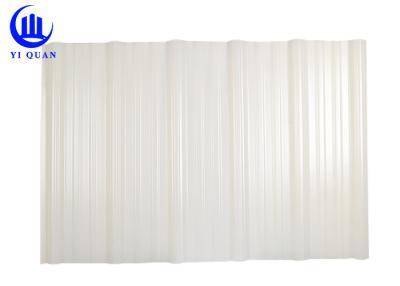 China Fast Installation Customized Corrugated Polycarbonate Glass Sheet For Sheds Villa for sale