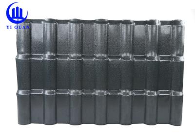 China New House Building Material Colorful ASA Resin Plastic Roof Tile With 30 Years Using Long Life for sale
