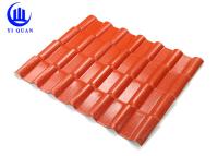 China ASA Synthetic Resin  Roof Tile Spanish Style Morden Wave Roof  150 kgs Load Capacity for sale