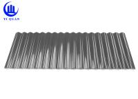 China Corrosion Resistant Plastic Roof Tiles Corrugated Sheets Flame Retardant Long Length for sale