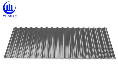 China Corrosion Resistant Plastic Roof Tiles Corrugated Sheets Flame Retardant Long Length for sale