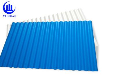 China Heat Insulation Corrugated Composite Plastic Roof Tiles 30 Years Quality Guarantee for sale