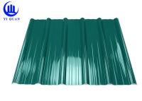 China Pvc Resin Plastic Roof Tiles Anti - Corrosive Multiayer Surface for sale