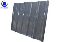 China 1130mm PVC Roof Tiles Bright Color ASA Corrugated Plastic Roofing Sheets for sale