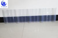 China Polycarbonate Translucent Plastic Corrugated Roof Panels For Swimming Pool for sale