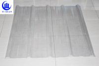 China FRP Transparent Roofing Sheets Corrugated Roofing Plastic Spanish Tile for sale