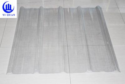China FRP Transparent Roofing Sheets Corrugated Roofing Plastic Spanish Tile for sale