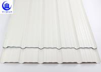 China 28 Bridge Height Anti - Corrosive Corrugated UPVC Roofing Sheets Multilayer for sale