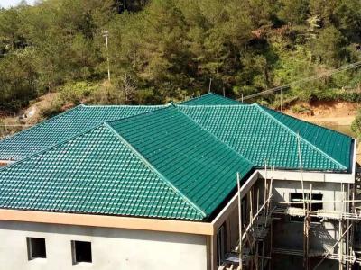 China 1050mm width Acoustic Corrugated Pvc Roofing Sheets For Villa / Hotel for sale
