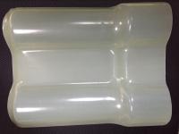 China Upvc Roof Tiles 60% Transparent Roofing Sheet Heat Insulation Spanish Style for sale