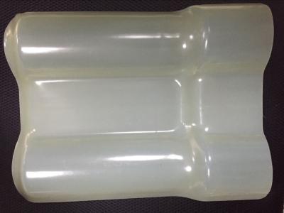 China Upvc Roof Tiles 60% Transparent Roofing Sheet Heat Insulation Spanish Style for sale